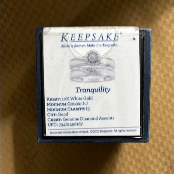 KEEPSAKE the Label | Jewelry | Keepsake Tranquility K White Gold Ring ...